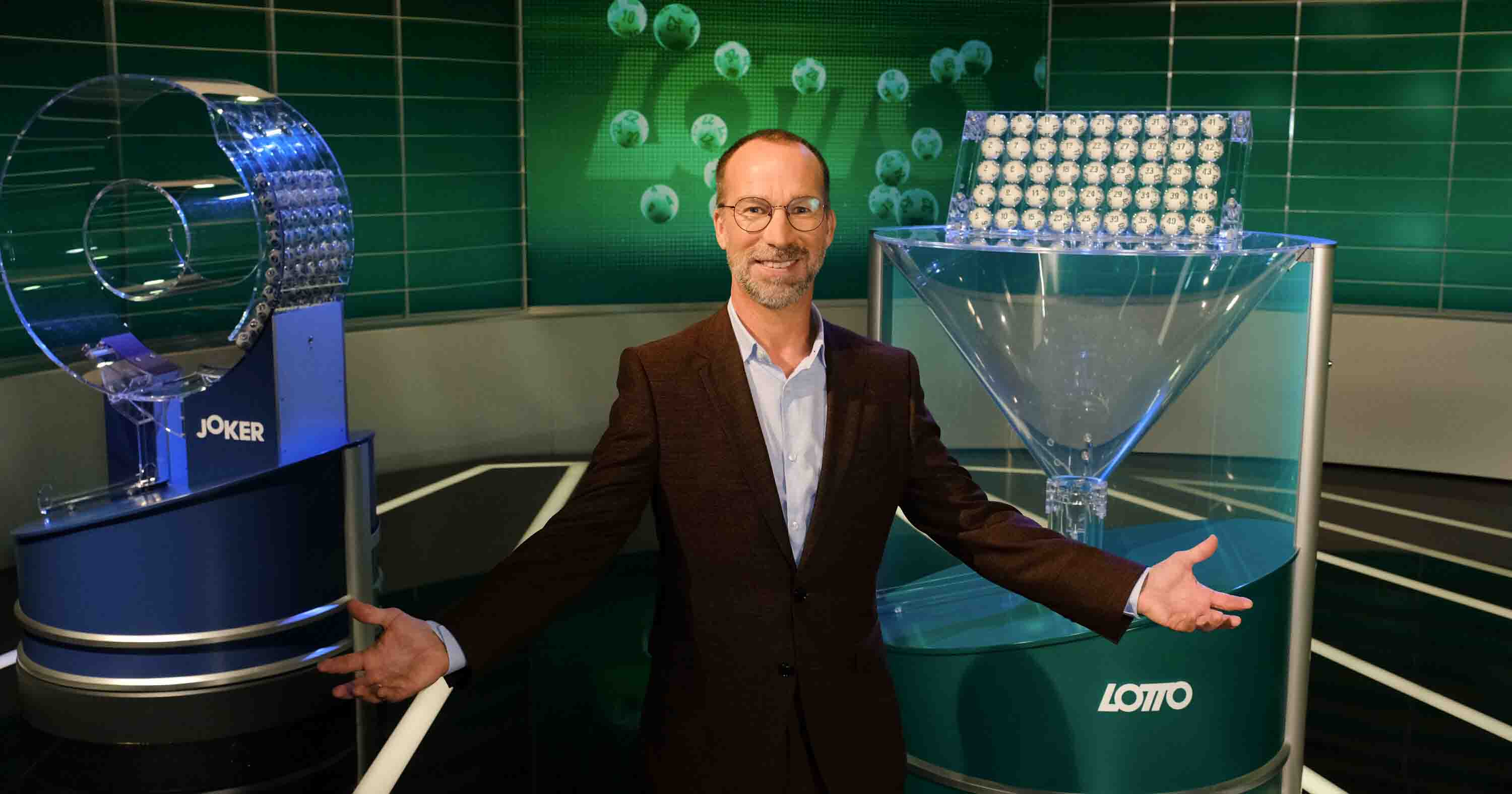 Roman Mählich jobbt im Lotto Studio