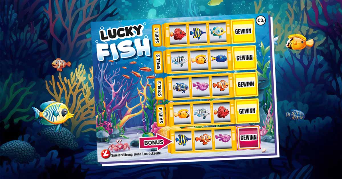 Rubbellos Lucky Fish